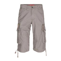 MOLECULE Shorts »Cargo Shorts 3/4 BAGGY« Grey M - Normalgrößen Normalgrößen M Bequeme Passform mit viel Bewegungsfreiheit