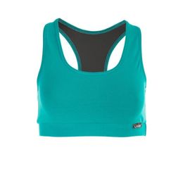 WINSHAPE Sport-Bustier &raquo;WVR1&laquo; ocean green S S Doppellagiges Sport-Bustier mit Racerback