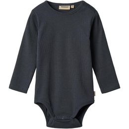 Wheat Jungen Wheat Body &raquo;Rib Body L/S Spencer&laquo; blau 86, N-Gr