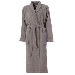 Seahorse Bademantel &raquo; Pure Unisex&laquo; 1 Stk. Langarm, aufgesetzte Taschen braun Velours