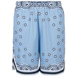 Karl Kani Shorts &raquo;Herren KM222-014-1 Serif Paisley Mesh Shorts&laquo; blue L - US-Gr&ouml;&szlig;en US-Gr&ouml;&szlig;en L ATMUNGSAKTIV UND LEICHT: Meshshorts sind der...