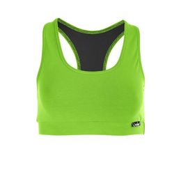 WINSHAPE Sport-Bustier &raquo;WVR1&laquo; apfelgr&uuml;n M M Doppellagiges Sport-Bustier mit Racerback