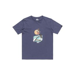 Quiksilver T-Shirt &raquo;Neverending Surf&laquo; Crown Blue 14 14 Stoff: Baumwollstoff [160 g/m2]