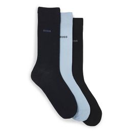BOSS Basicsocken &raquo;3P RS Uni Colors&laquo; 3 Paar tlg. mit eingen&auml;htem Logoschriftzug Open Miscellaneous 974 43-46 43-46 Socken von BOSS Underwear