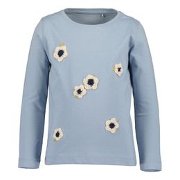 Blue Seven Langarmshirt »Langarmshirt« 1 Stk. 5141 - MITTELBLAU 104 104 Stilvolles Design: Sowohl schöne, große und kindliche Drucke, als auch...