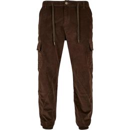 Urban Classics Jogginghose »Herren Corduroy Cargo Jogging Pants« darkolive M - US-Größen US-Größen M Beqüme Sweathosen für Freizeit und Sport