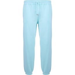 DROPSIZE Jogginghose »HEAVY LOOSE FIT JOGGER« turquoise M - US-Größen US-Größen M Passform oversized mit geradem Schnitt und langer Beinlänge für...