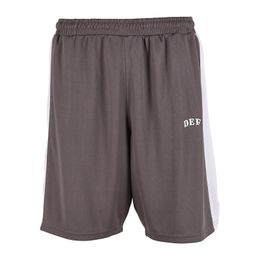 DEF Stoffhose »Herren STRIPES Short« anthracite S - US-Größen US-Größen S Bequeme Shorts für Sommer und Sport