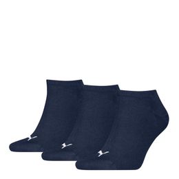 Puma Sneakersocken &raquo;UNISEX SNEAKER PLAIN 3P&laquo; 3 Paar, 3 Paar tlg. mit kleinem Logo navy 47-49 47-49 Flache Zehennaht f&uuml;r keinerlei Irritationen