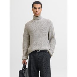 Jack & Jones JACK & JONES Rollkragenpullover &raquo;JORBLEECKER KNIT ROLL NECK BF&laquo; Sea Salt Detail:Black XXL XXL Pullover von Jack & Jones