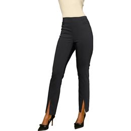 CR&Eacute;ATION L Damen Bengalinhose mit r&uuml;ckw&auml;rtigem Dehnbund schwarz Gr&ouml;&szlig;e 18