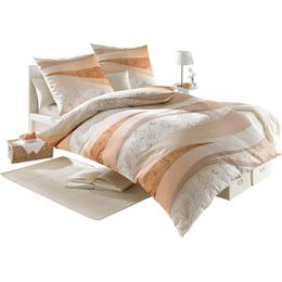 Biberna unisex Bettw&auml;sche melba-natur Gr&ouml;&szlig;e 40x80/135x200 cm