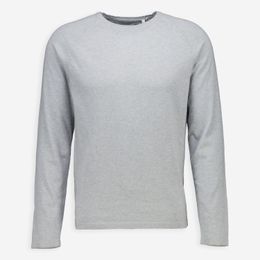 s.Oliver Grauer Pullover mit Melange-Muster