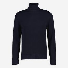 s.Oliver Dunkelblauer Pullover mit Rollkragen