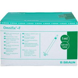 B.Braun Omnifix F Solo Spr.1 ml Luer-Lock Feindosierung 100 St