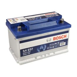 Bosch Starterbatterie S4E EFB, 12 V, 65 Ah, 650 A 12V 65Ah 650A für RENAULT FORD DV6T10655AB 7711130069 BV6N10655AA 0 092 070