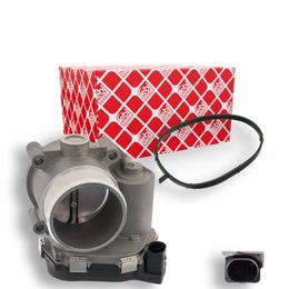 febi bilstein Drosselklappenstutzen 12V f&uuml;r SKODA VW SEAT AUDI 6F133062AG 6F133062M 06F133062TS1 100993