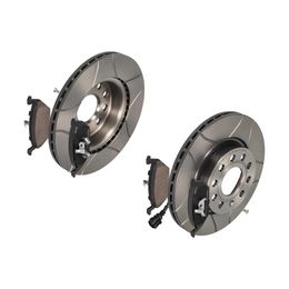 Brembo Bremsensatz-Vorderachse MAX LINE / STANDARD Bremsensatz, Scheibenbremse vorne rechts links innenbel&uuml;ftet 280mm f&uuml;r SKODA VW (SVW) ROEWE (SAIC)