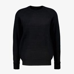 Replay Schwarzer Pullover mit Rundhalsausschnitt