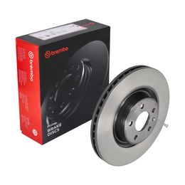 Brembo Bremsscheibe COATED DISC LINE vorne rechts links innenbel&uuml;ftet 338mm f&uuml;r AUDI (FAW) 80A615301F 8W0615301AB L8W0615301AB 09.D059.11