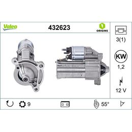 Valeo Starter NEW ORIGINAL PART 12V f&uuml;r CITRO&Euml;N (DF-PSA) PEUGEOT FIAT PROTON ROVER NAZA 5802-M9 95656490 5802-E9 432623