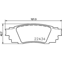 Brembo Bremsensatz, Scheibenbremse sizw2nqv99 Vorderachse innenbel&uuml;ftet 299mm 112mm f&uuml;r TOYOTA LEXUS (GAC) (FAW)