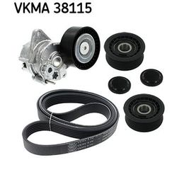 SKF Keilrippenriemensatz VKMA 38115 f&uuml;r SKODA VW SEAT JEEP AUDI MERCEDES-BENZ JAGUAR LANCIA (FAW) OPEL (BBDC) FIAT VAUXHALL FORD CHRYSLER 6462000570