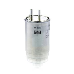 MANN-FILTER Kraftstofffilter mit Dichtung 85mm f&uuml;r PEUGEOT FIAT CITRO&Euml;N 77367412 77366565 1371439080 WK 9053 z