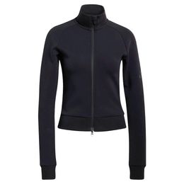 adidas Sportswear Athletic Zip-Up Hoodie 'Soft Lux' female Black size XXS