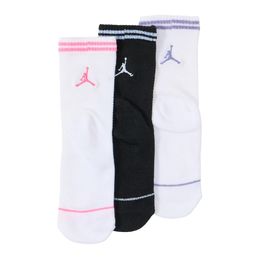 Jordan Socken Mädchen Größe 7/9Y flieder / hellpink / schwarz / weiß
