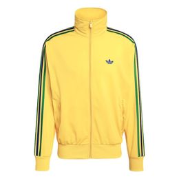 adidas originals Sweatjacke 'Firebird' Herren Gr&ouml;&szlig;e L gelb / gr&uuml;n