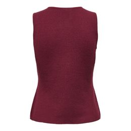 Only Strickweste 'ONLIbi' Damen Gr&ouml;&szlig;e XS bordeaux