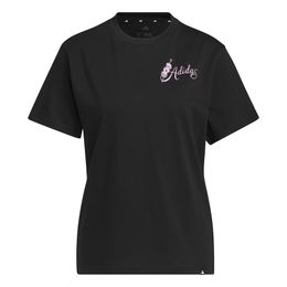 adidas Sportswear Performance Shirt 'Mind Body & Spirit(s)' female Black size XS
