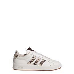 adidas Sportswear Sportschuh 'Grand Court 3.0' Jungen Gr&ouml;&szlig;e 36 nude / dunkelbraun / wei&szlig;