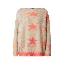 miss goodlife Pullover Damen Gr&ouml;&szlig;e S sand / hellorange