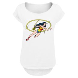 F4NT4STIC Shirt 'Wonder Woman Lasso of Truth' female White size S