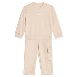 adidas Sportswear Tracksuit 'Essentials' boy Beige size 62