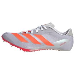 adidas Performance Laufschuh ' Adizero Sprintstar ' Damen Gr&ouml;&szlig;e 48 silbergrau / orange