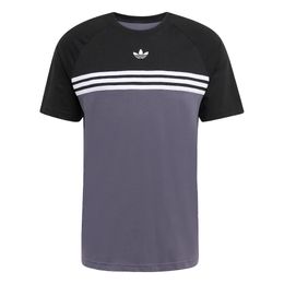 adidas originals Shirt 'CHEST STRIPES' male Grey size XXL