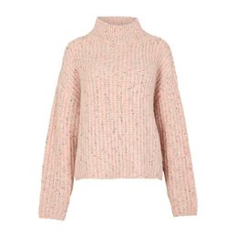 Apricot Fisherman Knit Flecked Jumper ' ' Damen Gr&ouml;&szlig;e XL pink