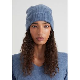 Style Republic Classic Kaschmir Beanie in blue melange | Gr.: onesize