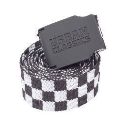 Urban Classics G&uuml;rtel in black/white | Gr.: onesize