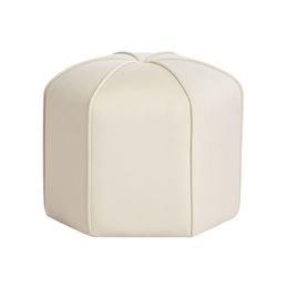 Beliani Pouf WISHEK in Beige - (W) 45 x (H) 42 x (L) 45 cm | Gr.: onesize