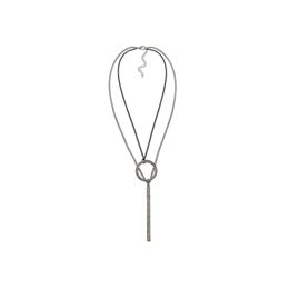 Steuer Modeschmuck Metall in silber | Gr.: onesize
