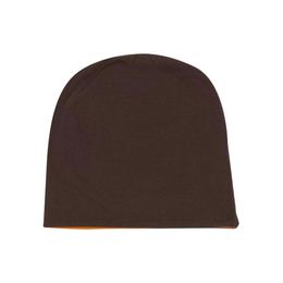 MSTRDS M&uuml;tzen in chocolate/orange | Gr.: onesize