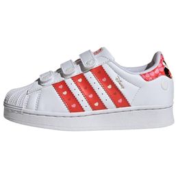 adidas originals Sneaker 'Disney Superstar' M&auml;dchen Gr&ouml;&szlig;e 35 rosa / rot / schwarz / wei&szlig;