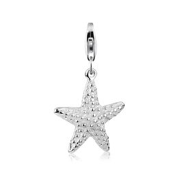 NENALINA Charm 925 Sterling Silber Seestern in Silber | Gr.: onesize
