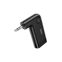 Hoco AUX Bluetooth Empf&auml;nger E53 Klinke 3,5?mm Auto Schwarz | Gr.: onesize