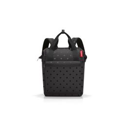 Reisenthel Rucksack allrounder R glossy dots black | Gr.: onesize