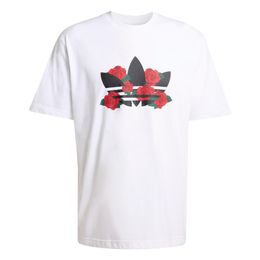 adidas originals Shirt 'Trefoil Series Roses' male White size S